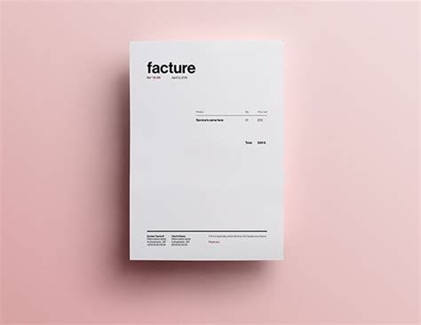 Beautiful Invoice Designs For Creatives Invoice Design Design Creative