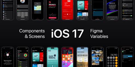 Apple Ios 17 Ui Kit · Variables Community Figma