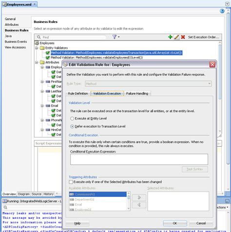 Andrej Baranovskij Blog Transaction Level Adf Bc Entity Validation