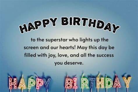 Celebrity Best Birthday Wishes And Messages Wishes Companion