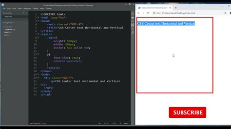 How To Center Text In Div Vertically And Horizontally Css Align
