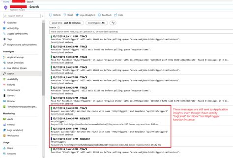 How To Stop Sending Telemetry From A Specific Function In Azure Functions Issue Azure