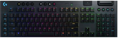 Беспроводная клавиатура Logitech G915 Lightspeed с Rgb подсветкой Clicky Bluetooth Lightsync