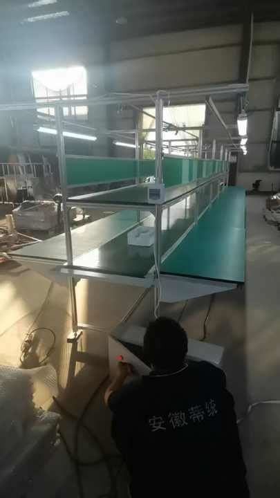 factory aluminum anti static assembly line esd worktable electronics