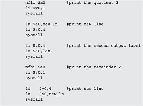 Solved Program To Divide By And Print The Quotient Chegg Com