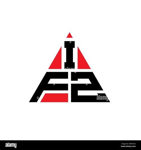 Ifz Triangle Letter Logo Design With Triangle Shape Ifz Triangle Logo Design Monogram Ifz