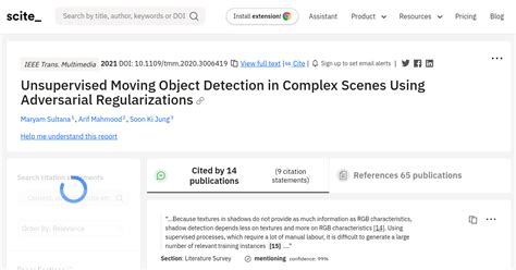 Unsupervised Moving Object Detection In Complex Scenes Using