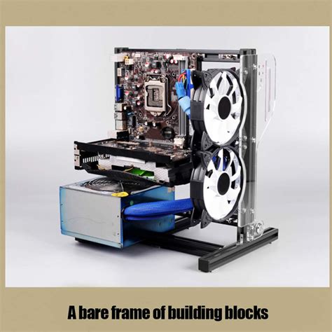 Atx M Atx Itx Diy Chassis Bracket Open Chassis Itx Pc Case Open Frame Computer Case Micro Atx