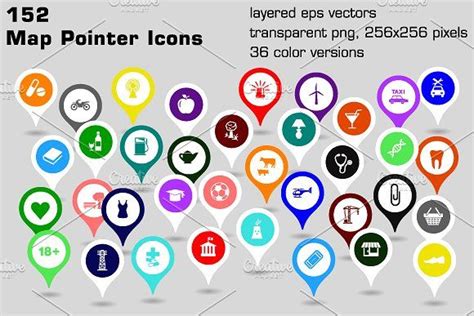152 map pointer icons graffiti de arte callejero graffiti día de la