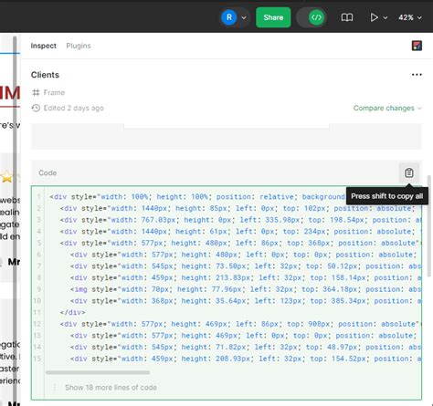 DevMode In Figma GeeksforGeeks DevMode In Figma GeeksforGeeks