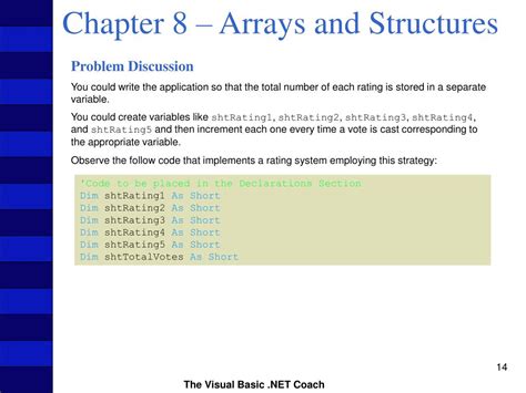 Ppt Chapter 8 Arrays And Structures Powerpoint Presentation Free