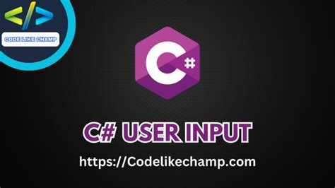 C User Input Archives Codelikechamp