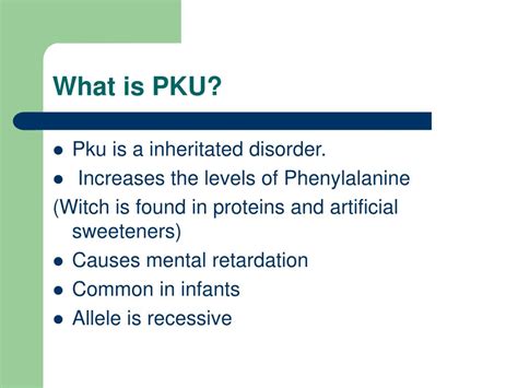Ppt Pku Powerpoint Presentation Free Download Id6693582