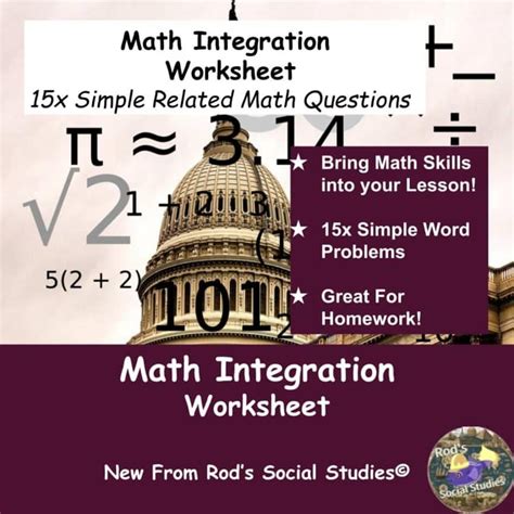 Understanding The Constitution Math Connections Worksheet Wanswer Key