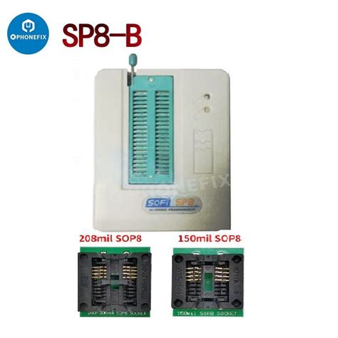 Sofi Sp8 B Spi Programmer Flash Eeprom Bios