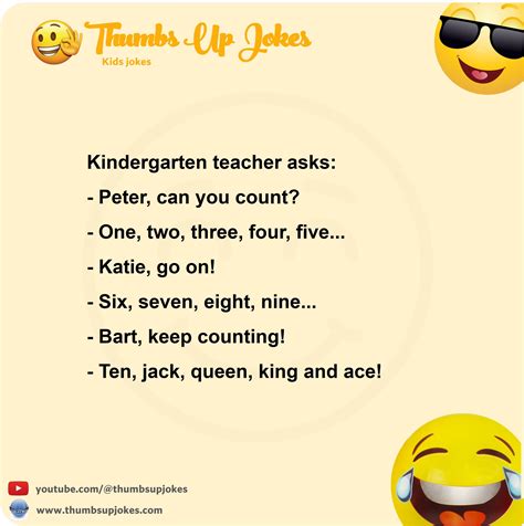 School Joke Bart Keep Counting 🙂 Rthumbsupjokes