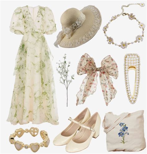 Cottagecore Outfit Inspiration Ideias Fashion Vestidos Estilosos