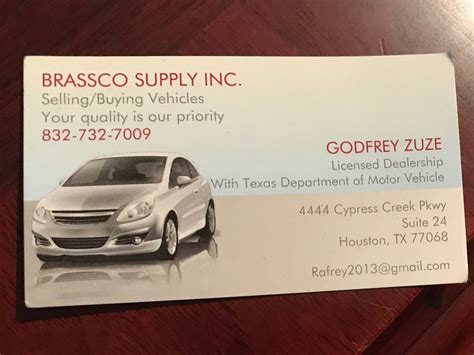 Brassco Supply Inc