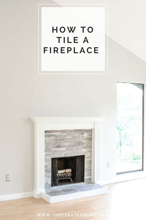 How To Tile A Fireplace Pretty Handy Girl