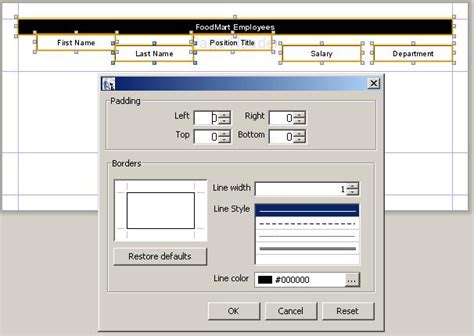 Basic Report Creation How To Jaspersoft Community