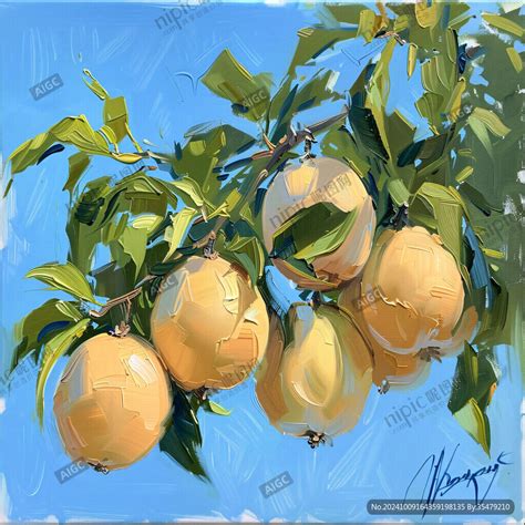 Ai创作图手绘写实秋月梨 水果写实手绘 丰水梨插画 南果梨插画 蜂糖李写实插画 苹果梨装饰画 水晶梨插画 秋梨枇杷插画 黄金梨包装插画 水果板绘 Lowpoly梨 翠冠梨插画 金帅苹果插画