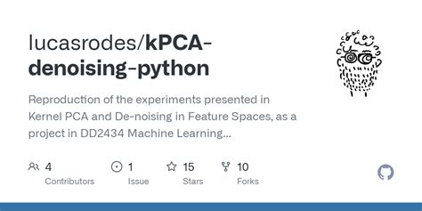 kpca denoising python docs report pdf at master · lucasrodes kpca