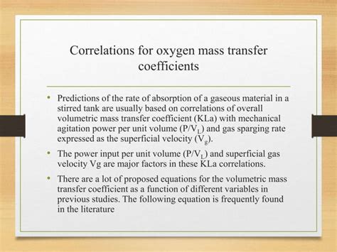 Jk Aeration And Agitation And Heat Transfer In Bioreactors Ppt