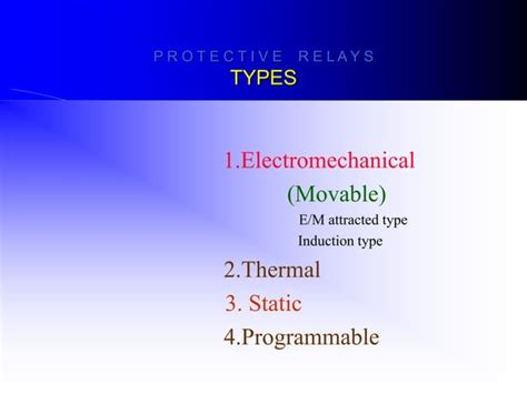 Protective Relaying Part 1 Ppt