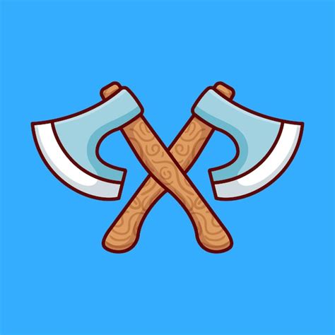 Premium Vector Illustration Cute Axe Collection Vector Design Good