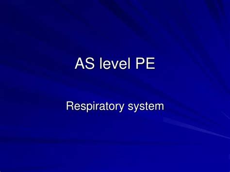 PPT AS Level PE PowerPoint Presentation Free Download ID 5627401 PPT AS Level PE PowerPoint Presentation Free Download ID 5627401