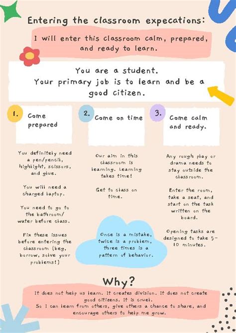 Need A Set Of Classroom Rules Or A Class Contract By Runawaymissmay