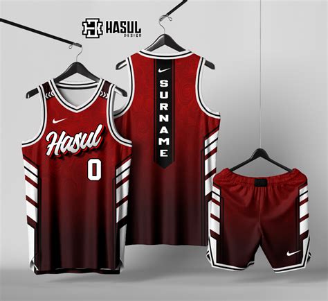 Red Gradient Jersey Design Best Basketball Jersey Design Jersey Design Basketball Design