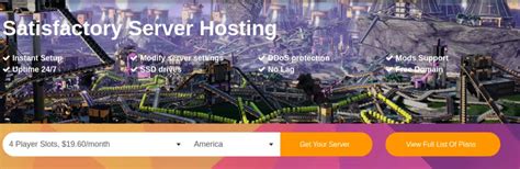 Best Satisfactory Dedicated Server Hosting Compared
