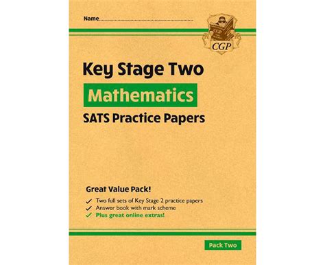 Ks2 Maths Sats Practice Papers Pack 2 For The 2025 Tests With Free