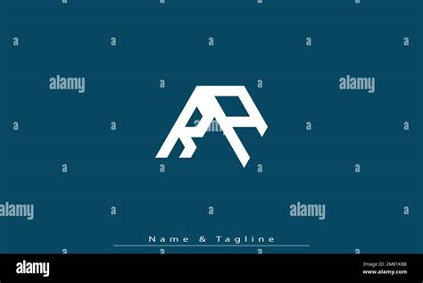 Alphabet Letters Initials Monogram Logo Ra Ar Stock Vector Image And Art Alamy