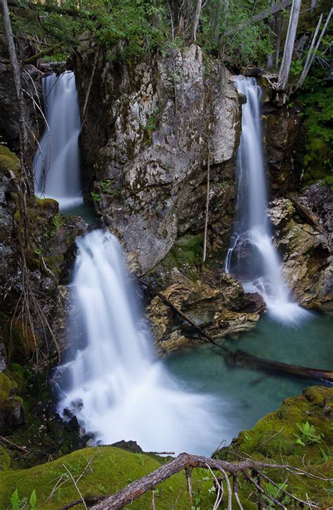 Hemlock Falls British Columbia Canada World Waterfall Database