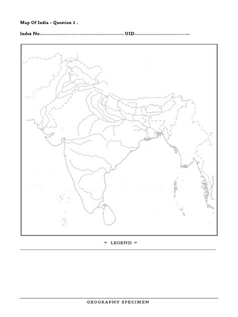 Map Of India For Class 10 Geography Pdf