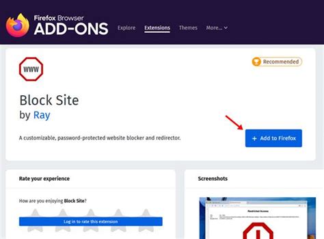 How To Block A Website In Mozilla Firefox Browser