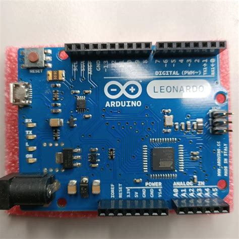 Arduino Leonardo With Headers For Electronics Project Computers And Tech