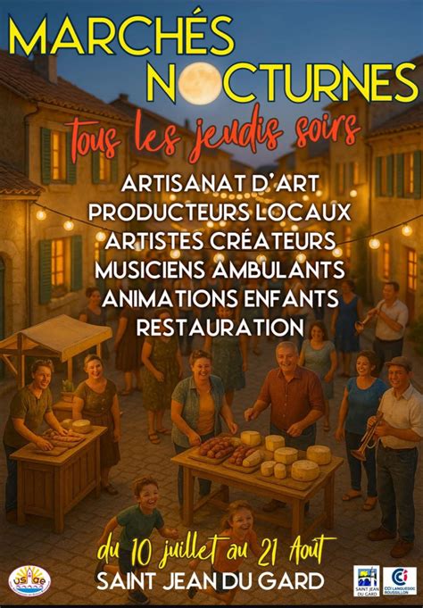 MarchÉs Nocturnes Mairie De Saint Jean Du Gard
