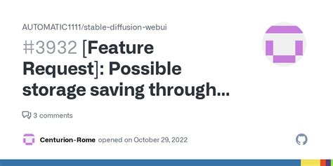 Feature Request Possible Storage Saving Through Nondestructive