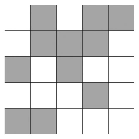Two Pass Algorithm Illustration A Original Image B First Pass