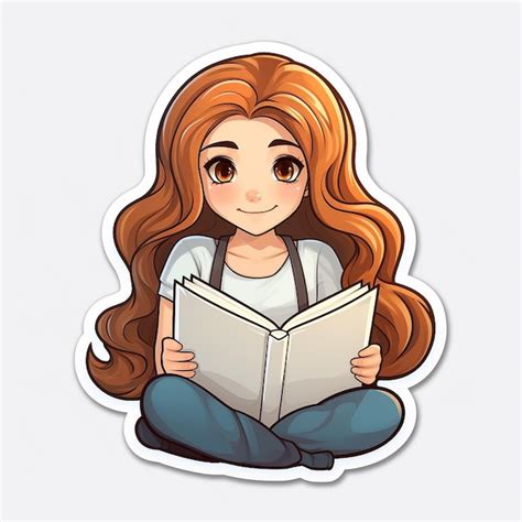 Premium Ai Image Cartoon Styles Of Lazy Girl