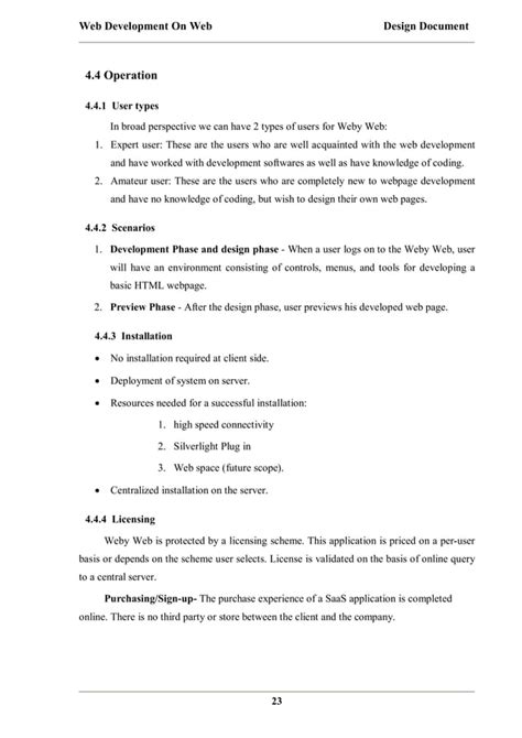 Web Development On Web Project Report Pdf Web Development Internet