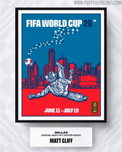 The 2026 World Cup Posters Revealed Footy Headlines