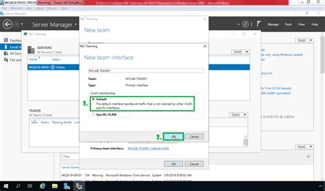 How To Create NIC Teaming In Windows Server 2019