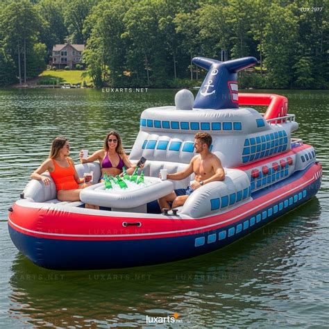 Inflatable Cruise Ship Floats Fun And Comfortable Inflatable Boat For