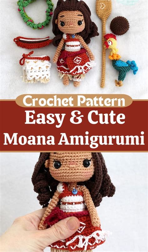 Crochet Moana Amigurumi Pattern Yours Patterns