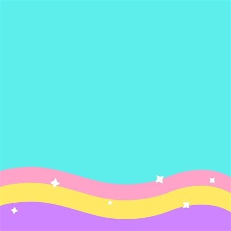 Premium Vector Cute Background With Rainbow Colorful Vector