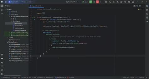 building a realtime weather app using jetpack compose and retrofit